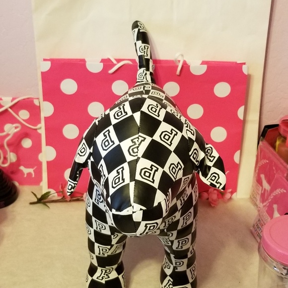 PINK Victoria's Secret | Accessories | Vs Pink Display Dog Checkered ...